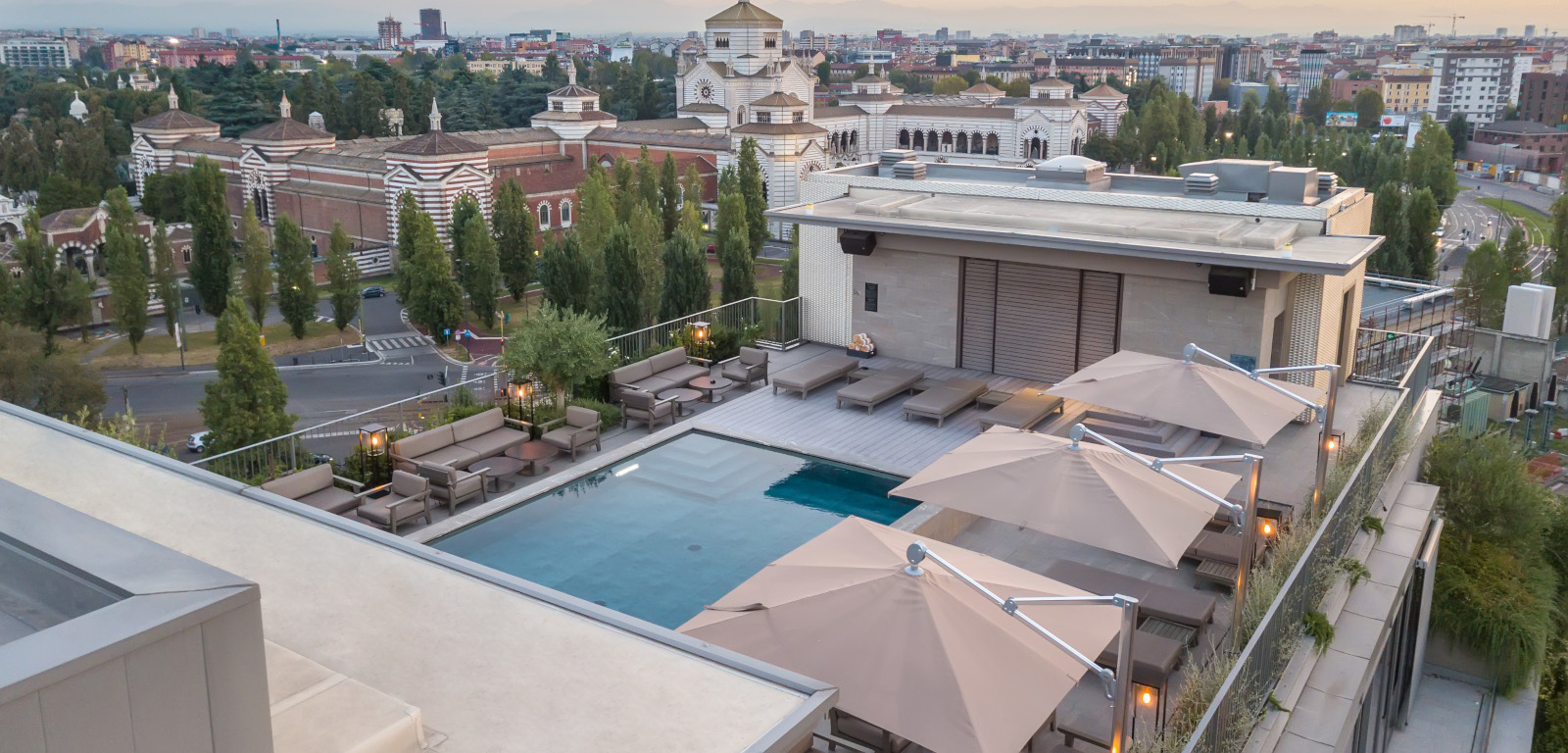 Realizzazione di una piscina nel cuore di Milano ~ Piscine Castiglione